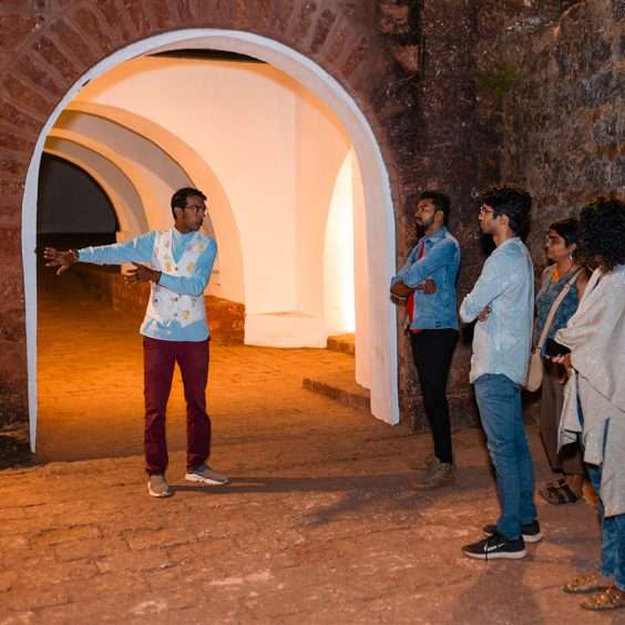 Night Walk at Fort Aguada Port & Jail - Make It Happen