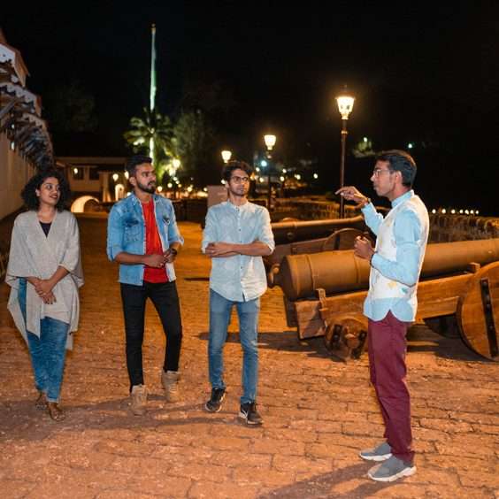 Night Walk at Fort Aguada Port & Jail - Make It Happen